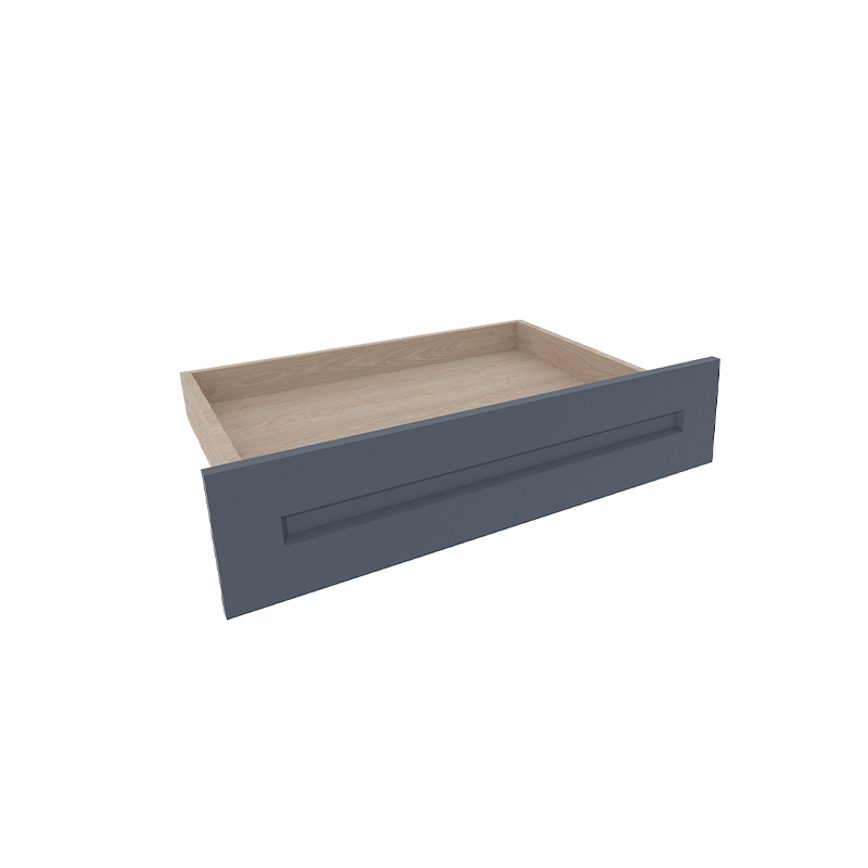 Affordable Imperial Midnight Blue Shaker Vanity Knee Drawer